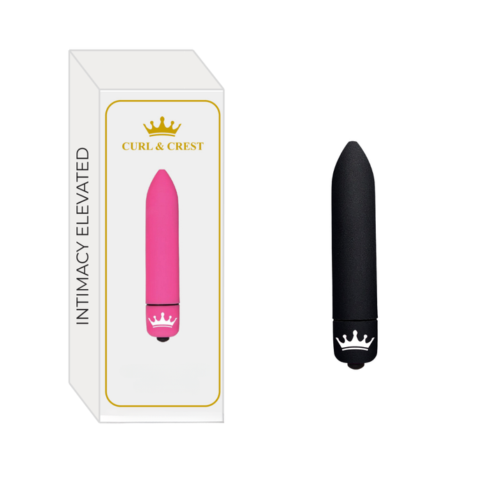 Mini Bullet Vibrator - Whisper Quiet, Discreet & Travel-Friendly – Curl ...